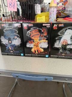 Banpresto "FigLife!" Naruto Hokage Rock figurine and piggy bank ...