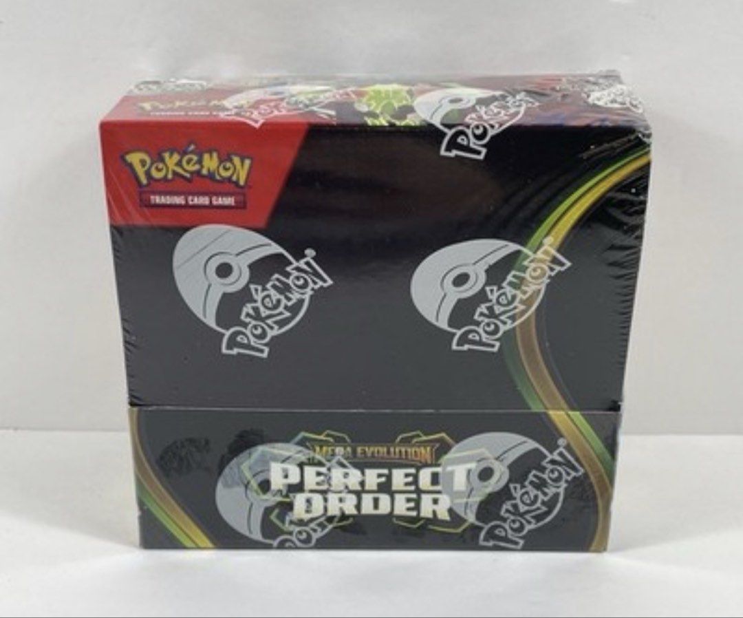 Sealed PO Pokemon TCG Mega Evolution Perfect Order Booster Box, Hobbies ...