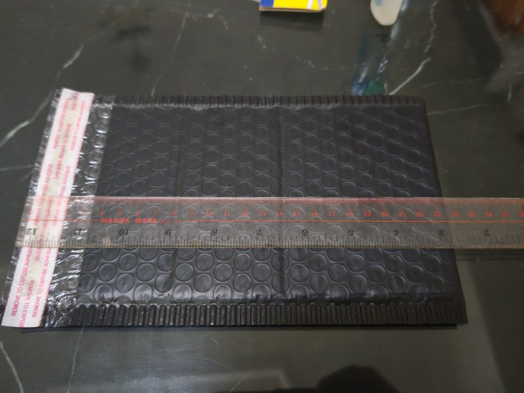 Black Bubble Mailers - Various Sizes, Hobbies & Toys, Stationery ...