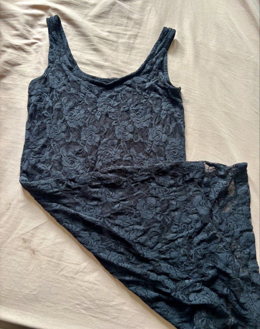 Black Lace Dress, Women's Fashion, Dresses & Sets, Dresses on Carousell
