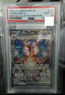 2023 POKEMON OBF EN-OBSIDIAN FLAMES SPECIAL ILLUSTRATION RARE CHARIZARD ...