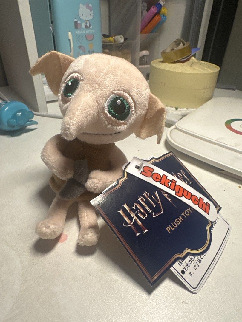 Harry Potter Dobby Plush Toy by Sekiguchi, Hobbies & Toys, Toys & Games ...