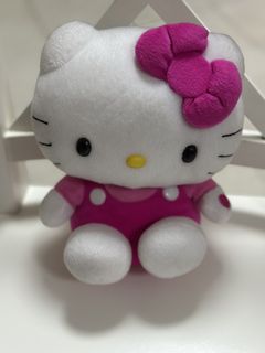 Hello Kitty Plush with Popcorn, Hobbies & Toys, Toys & Games on Carousell