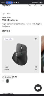 Logitech MX Master 3S Wireless Mouse - Pale Grey, Computers & Tech ...