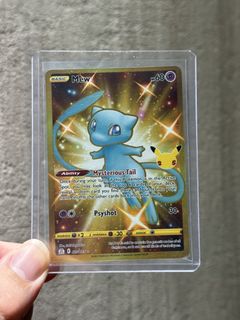 25th anniversary celebrations Mew pokemon card, Hobbies & Toys, Toys ...