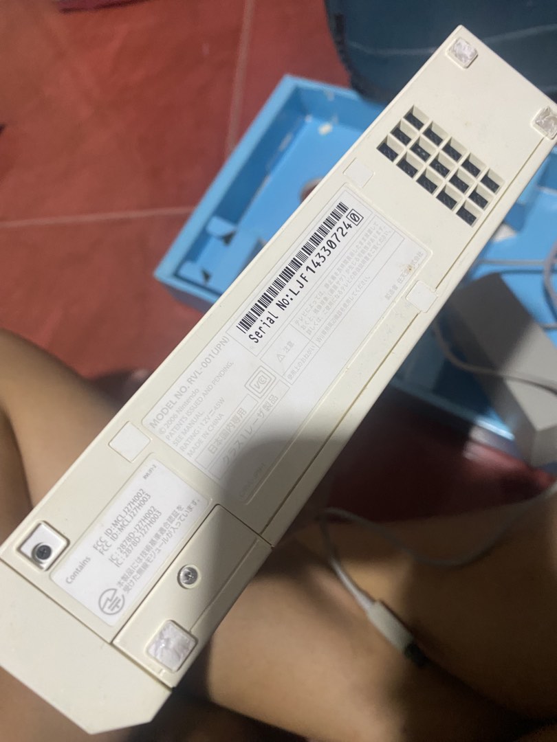 Nintendo Wii Console with Accessories, Video Gaming, Video Game ...