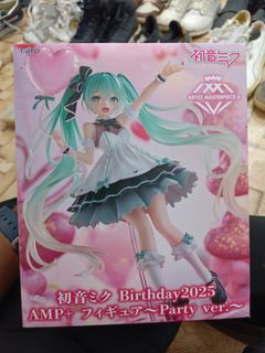 Hatsune Miku Birthday 2024 AMP+ Figure Flower ver., Hobbies & Toys ...