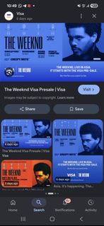 The Weeknd Standing Tickets, Tickets & Vouchers, Event Tickets on Carousell