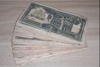 $1000 Japanese Occupation Banana note, Hobbies & Toys, Memorabilia ...