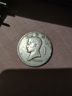 1897 Philippines 1 Peso Coin - Spanish Colonial Era, Hobbies & Toys ...