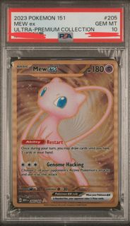 2023 Pokemon Mew EX SVP EN 151 Ultra-Premium Coll PSA 10, Hobbies ...
