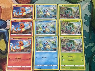 🐣 Pokemon 151 Starters Japanese AR Bulbasaur Charmander Squirtle ...