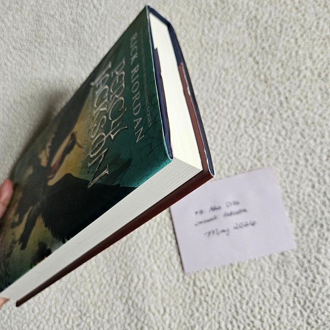 HB The Titan's Curse Percy Jackson and the Olympians PJO Hardcover Rick ...