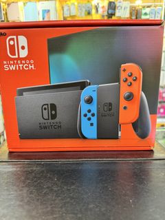 Nintendo Switch Console | 32GB + 128GB SD | Joy-Cons + Dock Included ...