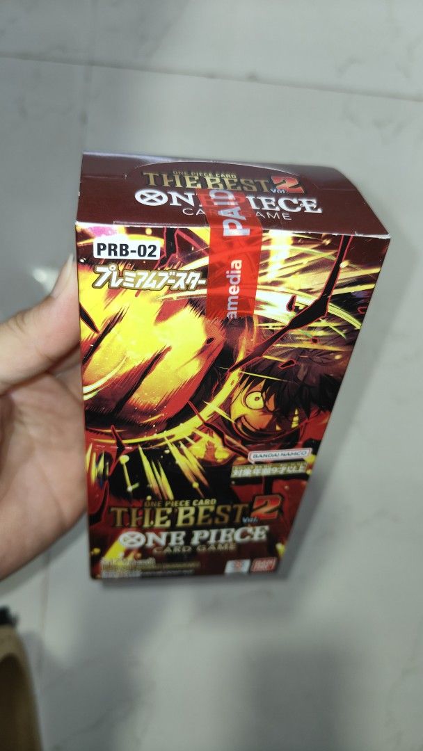 One Piece Card Game - The Best 2 Booster Box, Hobbies & Toys, Toys ...