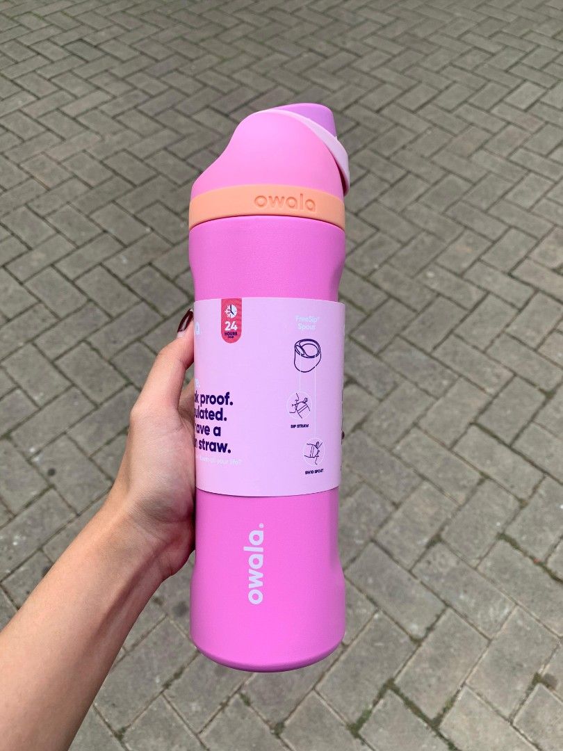 Owala Lavender pink 24oz, Kitchen & Appliances di Carousell
