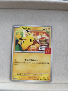 2025 Pokemon Pikachu McDonald's Promo Card PSA 10 Burgerchu, Hobbies ...