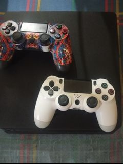 Sony PS4 Slim Console with 2 Controllers, Video Gaming, Video Game ...