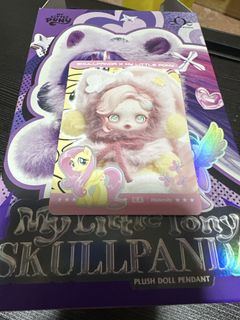 WTS POPMART SKULLPANDA x My Little Pony Series Plush Doll Pendant ...
