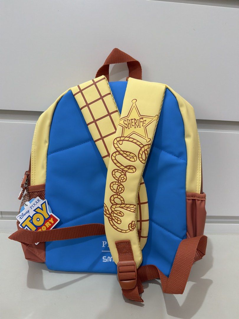 Smiggle Toy Story Junior Character Backpack - Woody, Babies & Kids ...