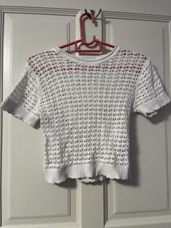 Crochet Top, Women's Fashion, Tops, Blouses on Carousell