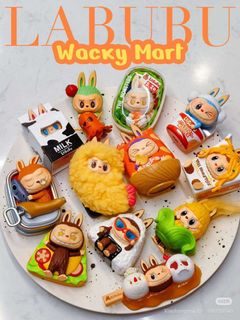 The Monsters labubu Wacky Mart secret set, Hobbies & Toys, Toys & Games ...