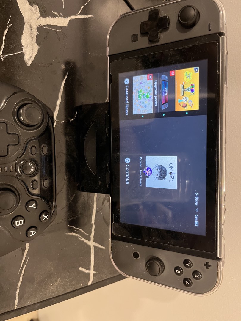 Nintendo Switch v1 console only, Video Gaming, Video Game Consoles ...