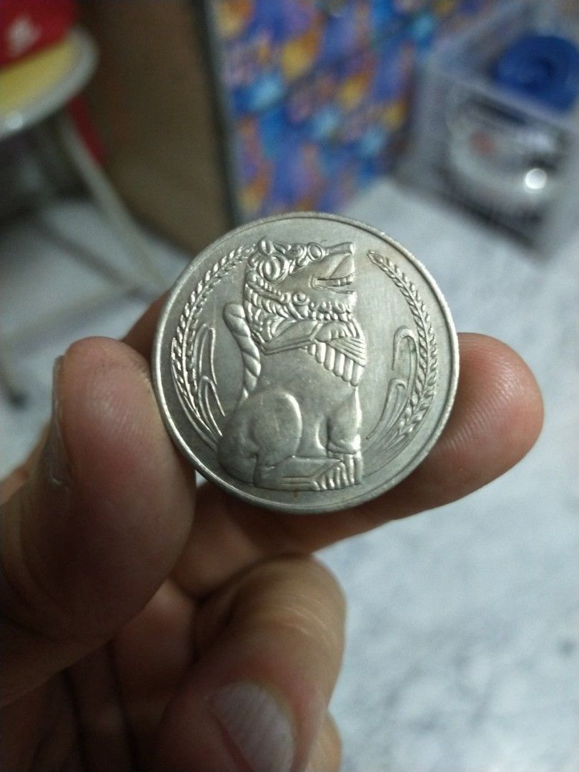 1967 Singapore One Dollar Coin, Hobbies & Toys, Memorabilia ...
