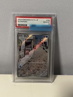 2023 Pokemon JPN Slowpoke AR 082/078 PSA 10, Hobbies & Toys, Toys ...