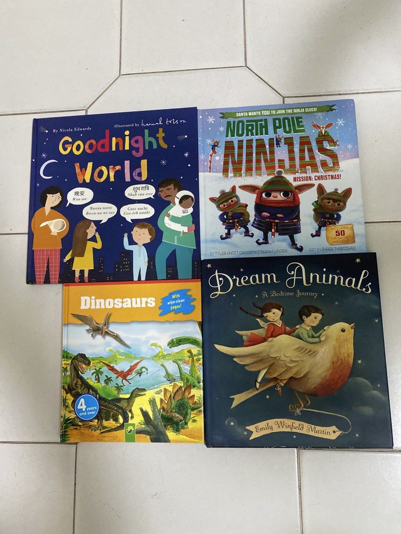 4 X ( bundle of 4) Children's Books - Goodnight World, North Pole ...