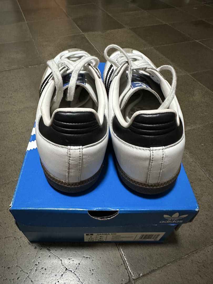Adidas Samba OG – FTWR White, Fesyen Pria, Sepatu , Sneakers di Carousell
