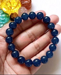 PINK DRAGON VEIN AGATE STONE BRACELET, Women's Fashion, Jewelry ...