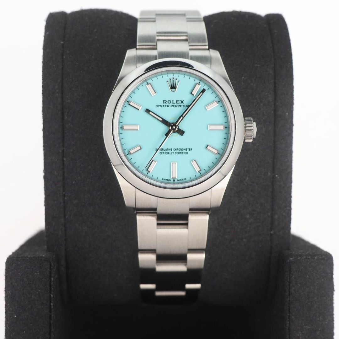 Brand New Apr 2026 Rolex Oyster Perpetual 31 Tiffany 277200 GS1295 ...
