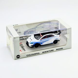 1/18 Ignition Model INITIAL D Mitsubishi Lancer Evolution III GSR (CE9A ...