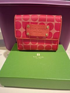 Kate Spade Spade Flower Medium Bifold Wallet, Women's Fashion, Bags ...