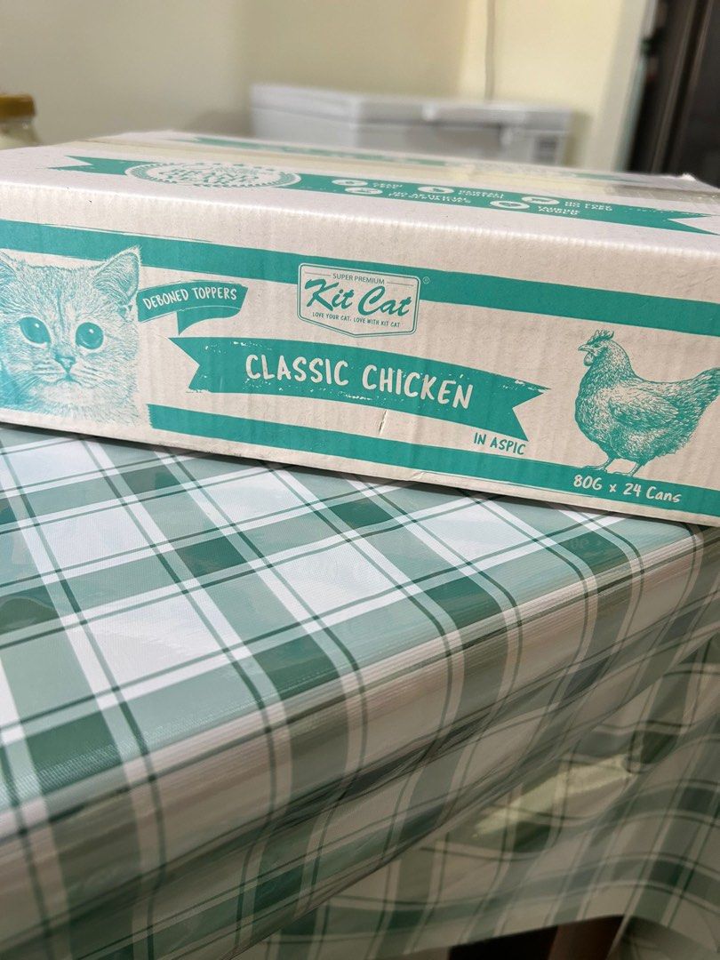 Kit Cat Classic Chicken Deboned Topper, Pet Supplies, Pet Food on Carousell