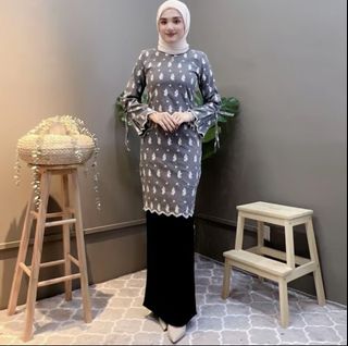 PANDAEYES SULAM MODERN KURUNG, Women's Fashion, Muslimah Fashion, Baju ...