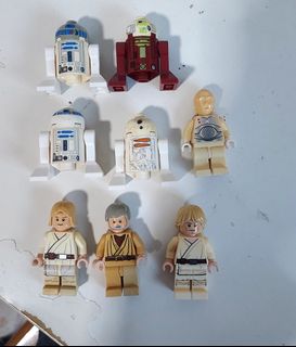 Lego Star Wars Anakin Skywalker jedi minifigure and lightsaber from ...