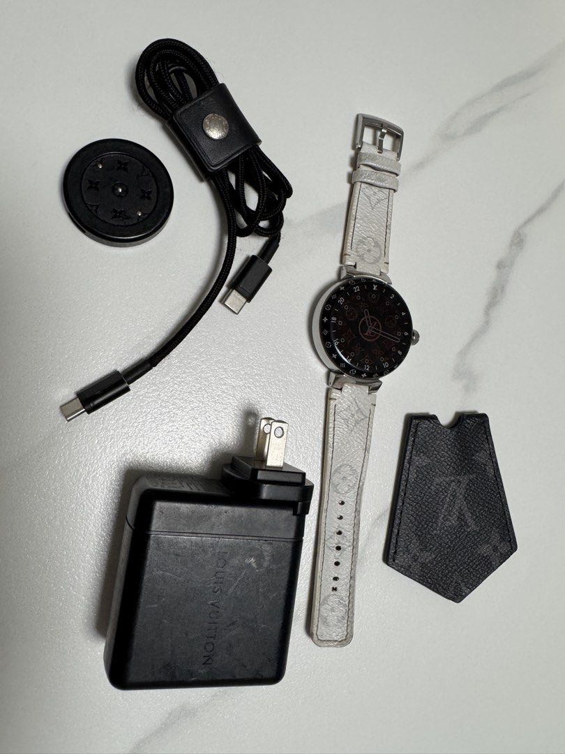 Louis Vuitton Tambour Horizon Light Up Connected Smartwatch, Luxury ...