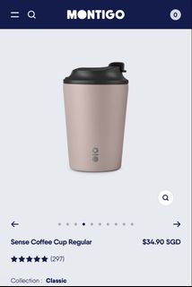 Montigo Wonderama Sense Coffee Cup Regular (Lavender / Wonderama Purple ...