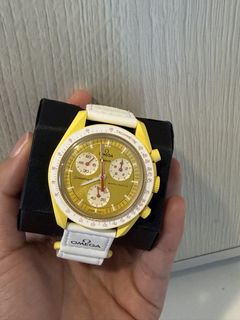 Omega x swatch moon swatch mission to mercury, Men's Fashion, Watches ...