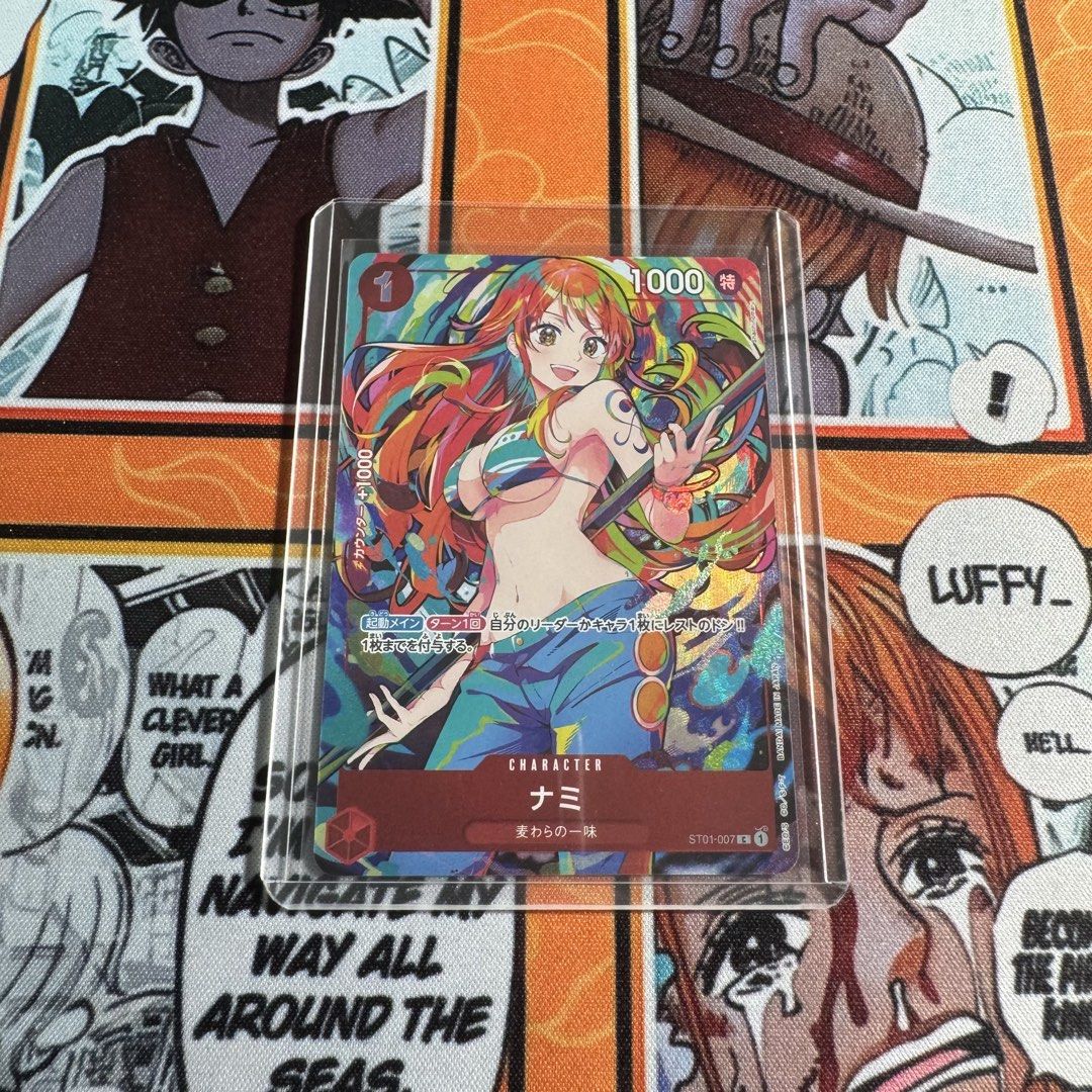 One Piece Card Game - Nami, Hobbies & Toys, Toys & Games on Carousell