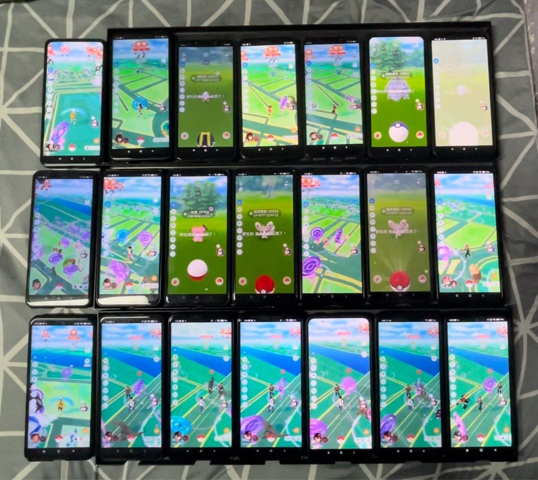 寶可夢Pokemon go 魔物獵人Monster Hunter Now 多款型號飛人電競手機$2xxx起, 手提電話, 手機 ...