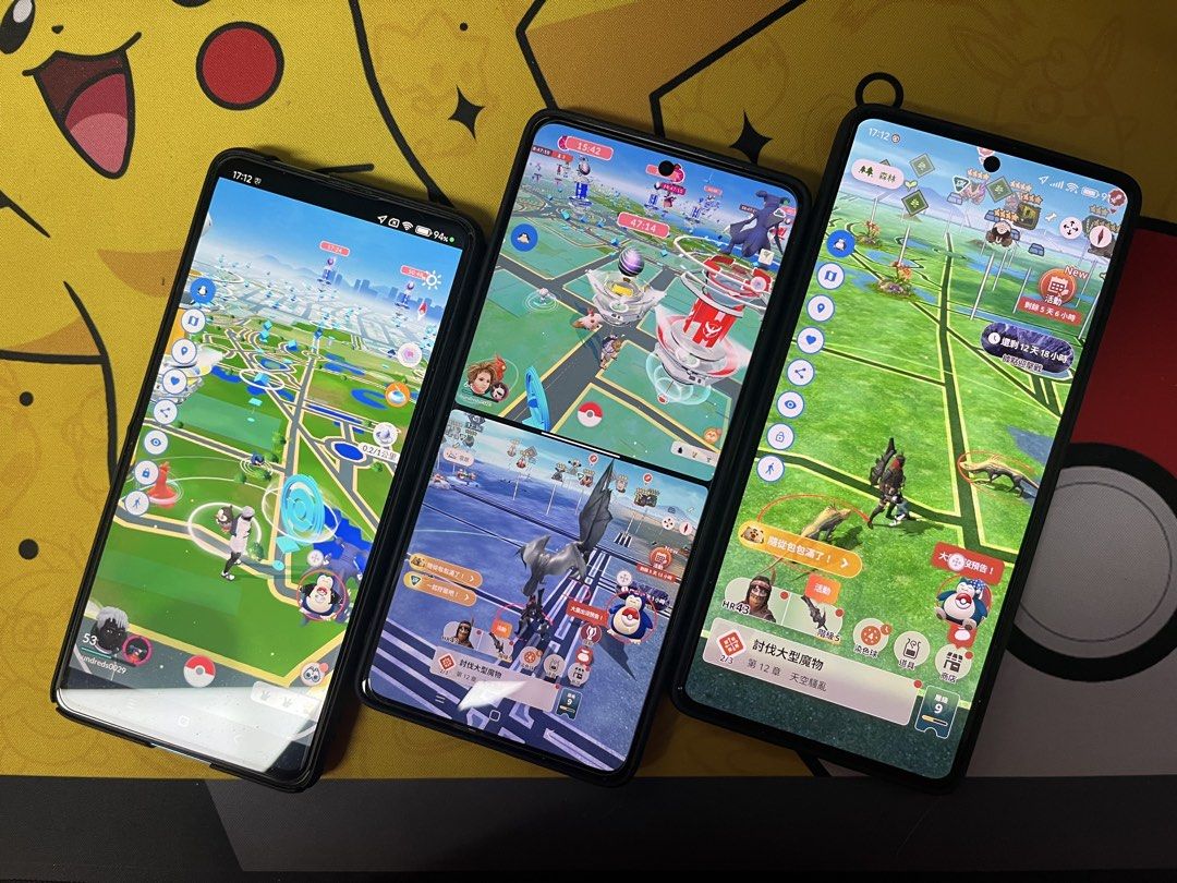 寶可夢Pokemon go 魔物獵人Monster Hunter Now 多款型號飛人電競手機$2xxx起, 手提電話, 手機 ...