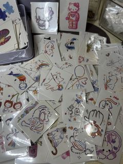 Temporary Tattoo Stickers Butterfly Deer Design, Hobbies & Toys, Art ...
