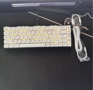 Akko Vintage White Mechanical Keyboard Switches etc., Computers & Tech ...