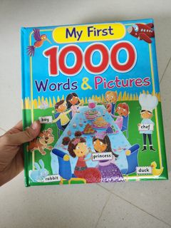 ABC Play and Learn First 100 Words Book, Hobbies & Toys, Books ...