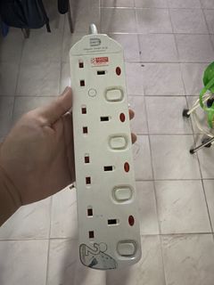 Power Socket.3 Layer, TV & Home Appliances, Electrical, Adaptors ...