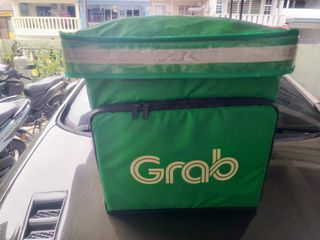 Grab Food Delivery Bag, Men's Fashion, Bags, Backpacks on Carousell