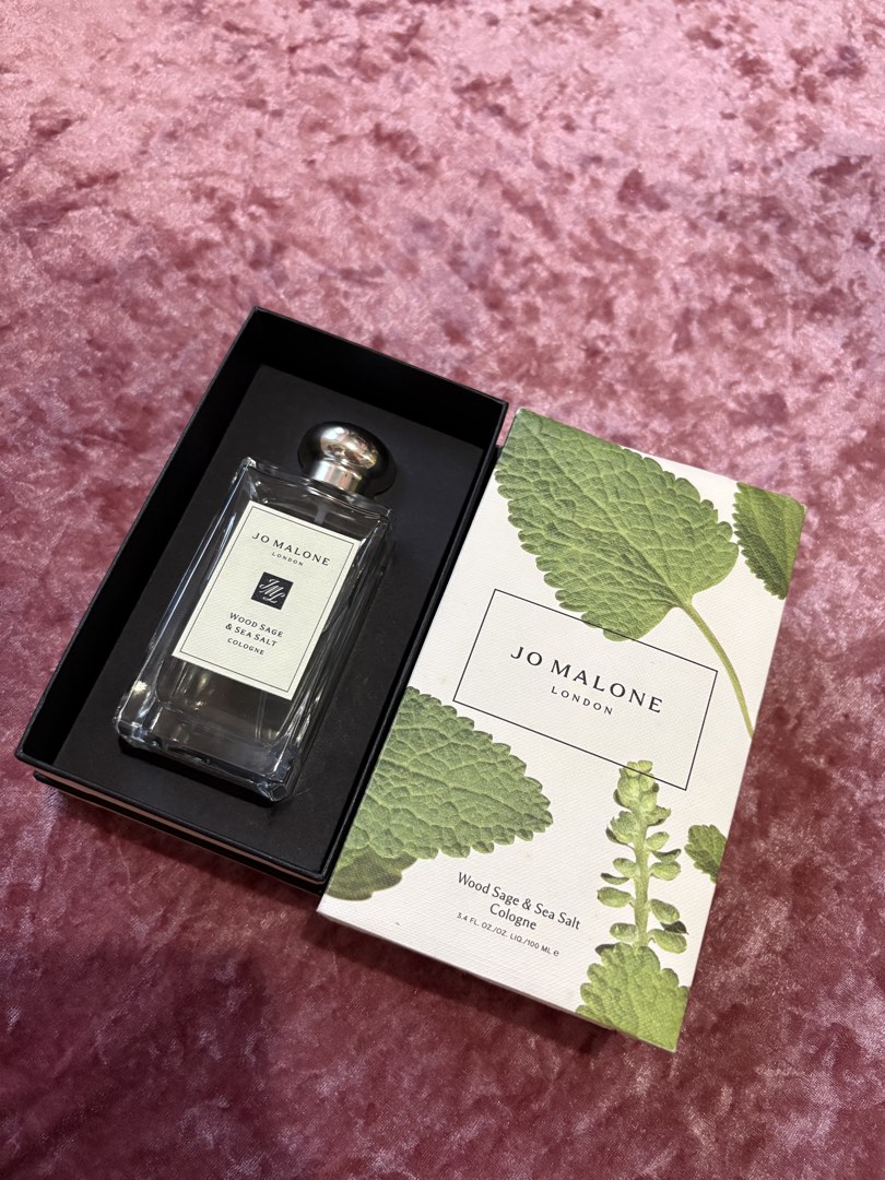 Jo Malone Wood Sage & Sea Salt Cologne 100ml, Beauty & Personal Care ...